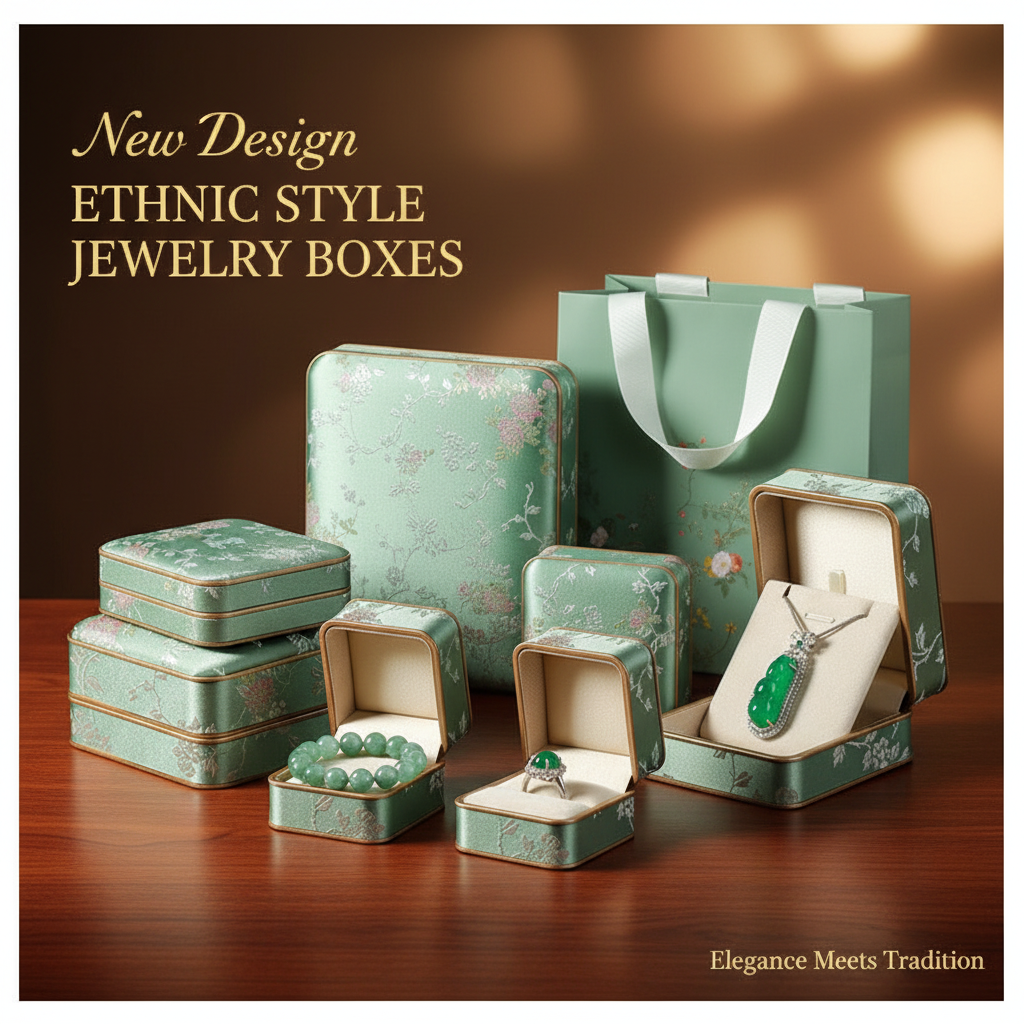 Ethnic Style Jewelry Boxes - New Design Storage Organizer | Jeweller Buy